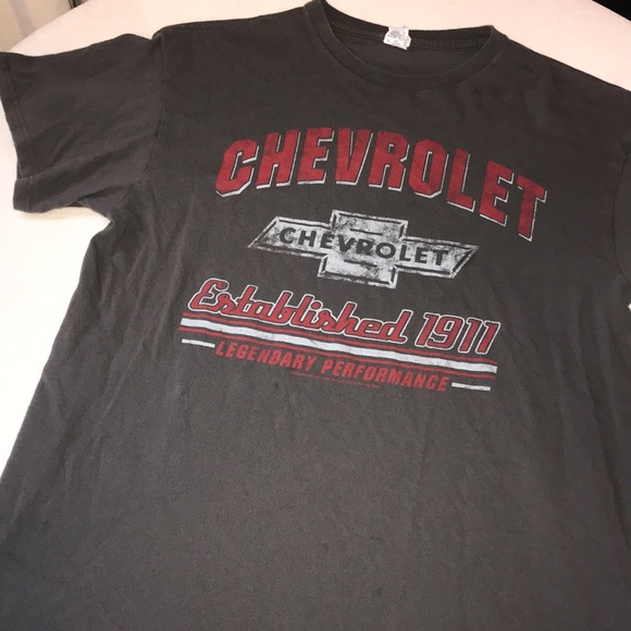 chevrolet | Shirts | Chevrolet Logo Tee | Poshmark